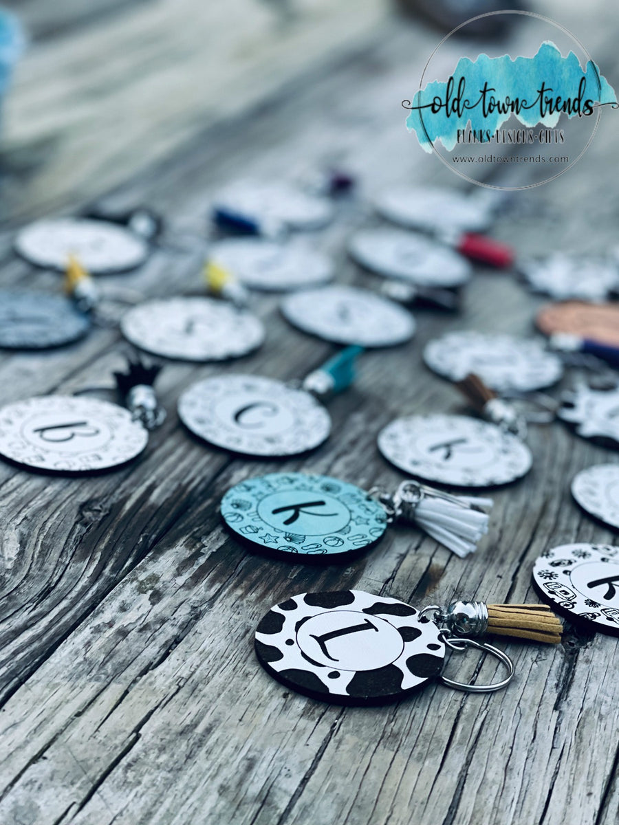 Initial Key Chain Sets – Tagged "Glowforge Cut Patterns" – OldTownTrends