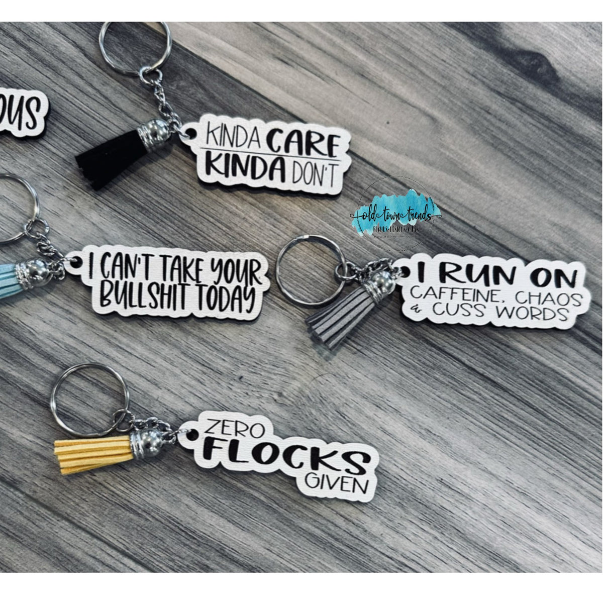 Snarky Keychain Set 5, funny saying keychains, SVG, Use your scraps, M ...